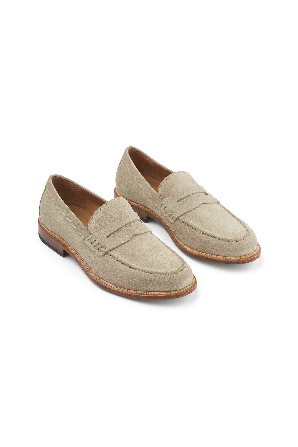 Italian Suede Loafer Beige | Sand Copenhagen Footwear | Shop SS24 – INTRO